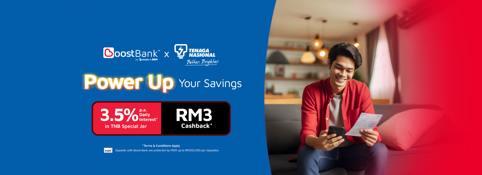 Boost Bank and Tenaga Nasional Berhad Team Up To Reward Customers With 3.5% p.a. Interest ...