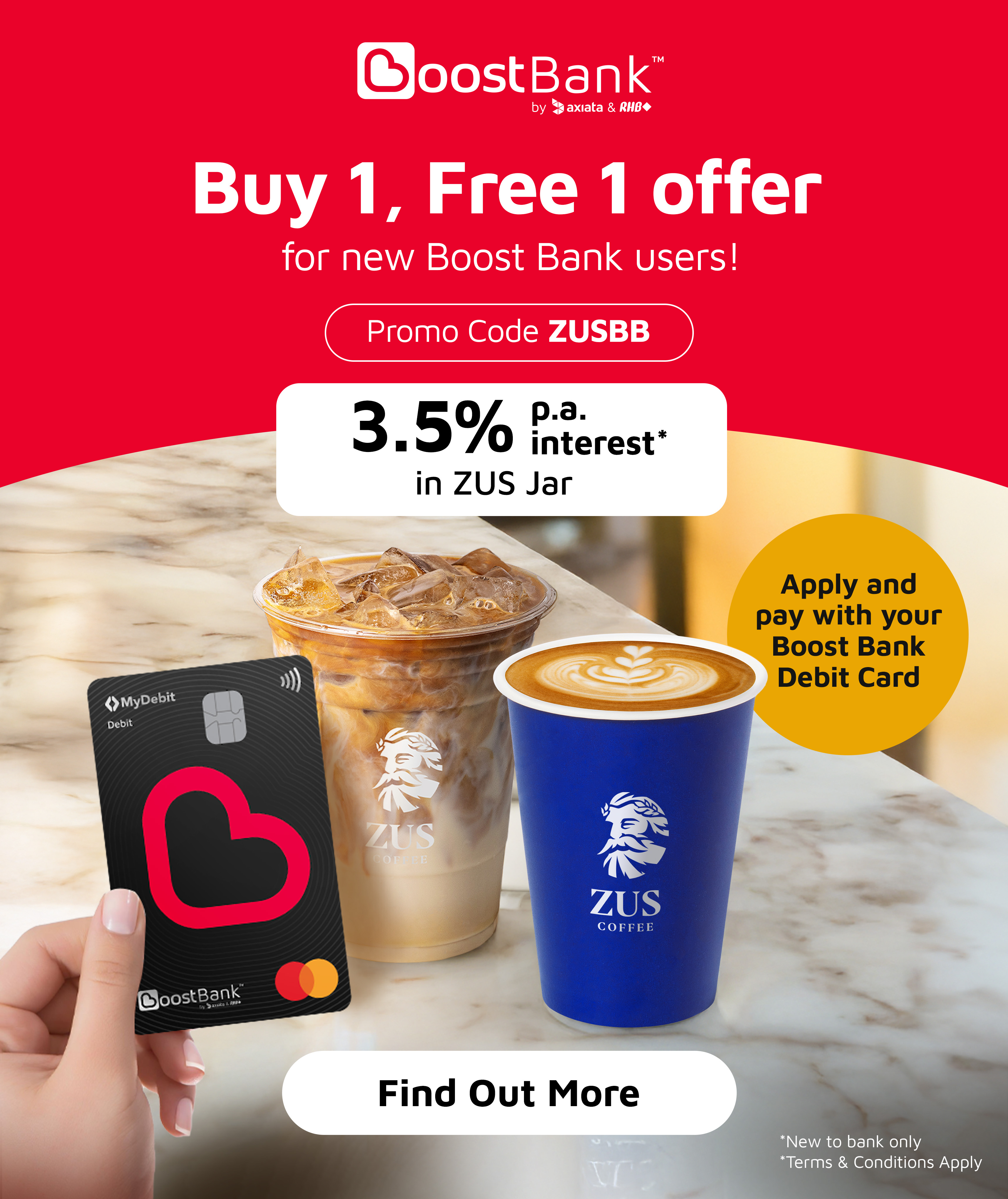Boost Bank Partners With ZUS Coffee To Brew Up Smarter Savings For ...